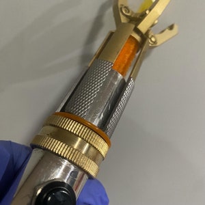 Steampunk Sonic Screwdriver Black & Yellow With Light and Sound. Light ...