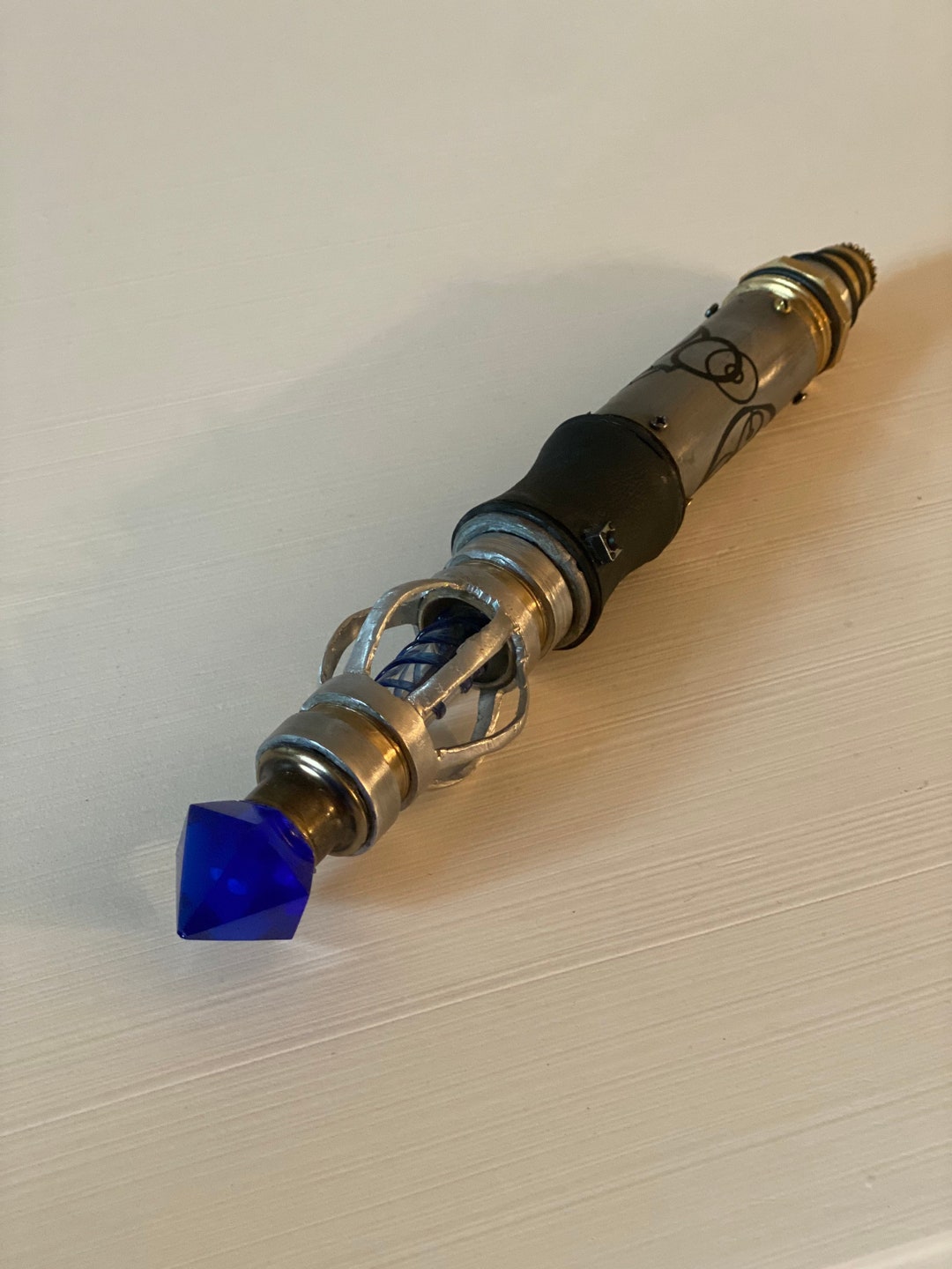 Custom Matt Smith Sonic Screwdriver With Blue Lights and Multiple ...