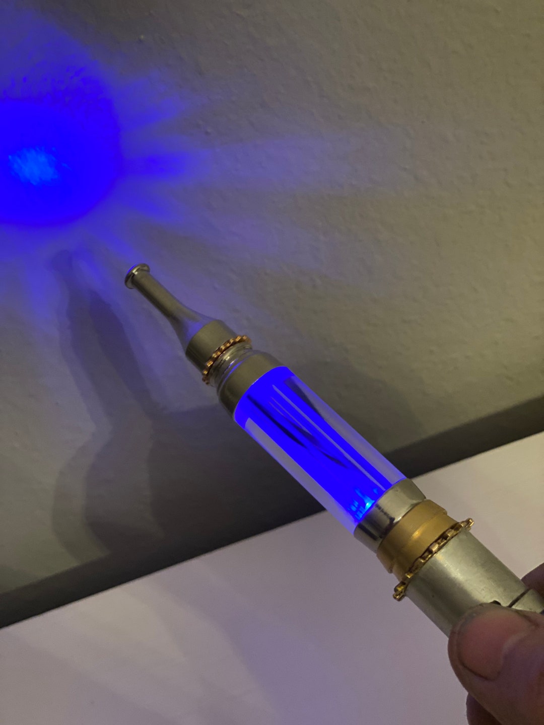 The Doctors Needle. Custom Sonic Screwdriver With Metal Stand. Lights ...