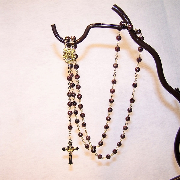 Garnet Rosary Beads - Etsy