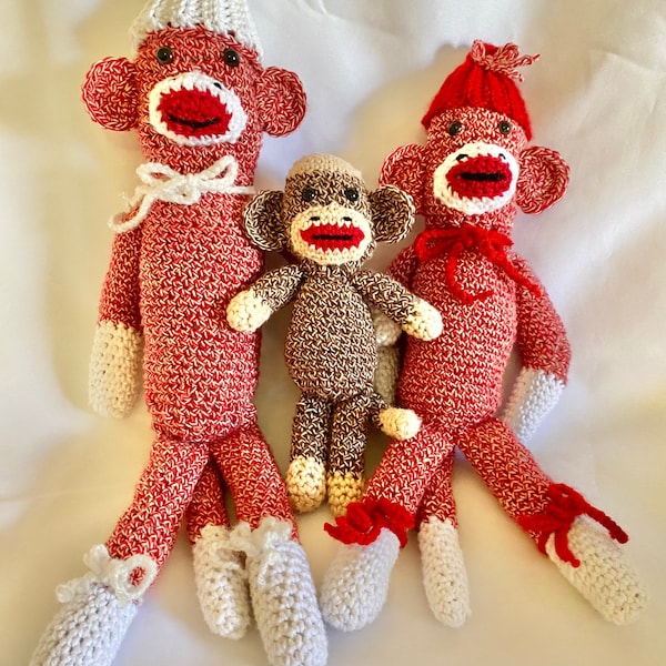 Sock Monkey Art - Etsy