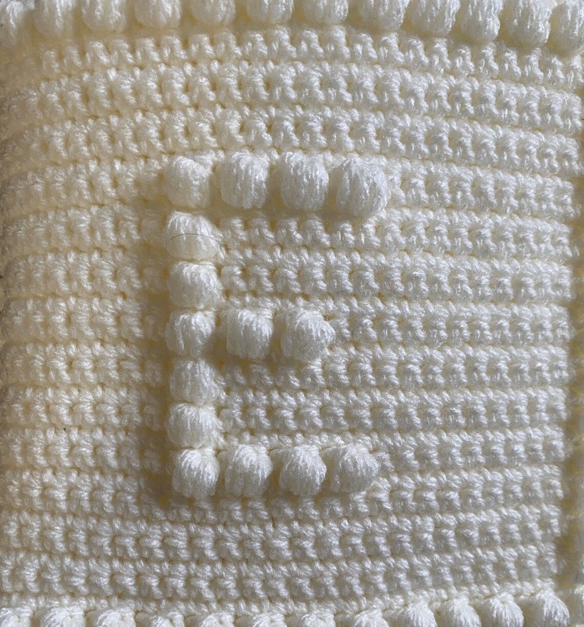 ABC Blocks Crochet Baby Blanket/baby Shower Gift - Etsy
