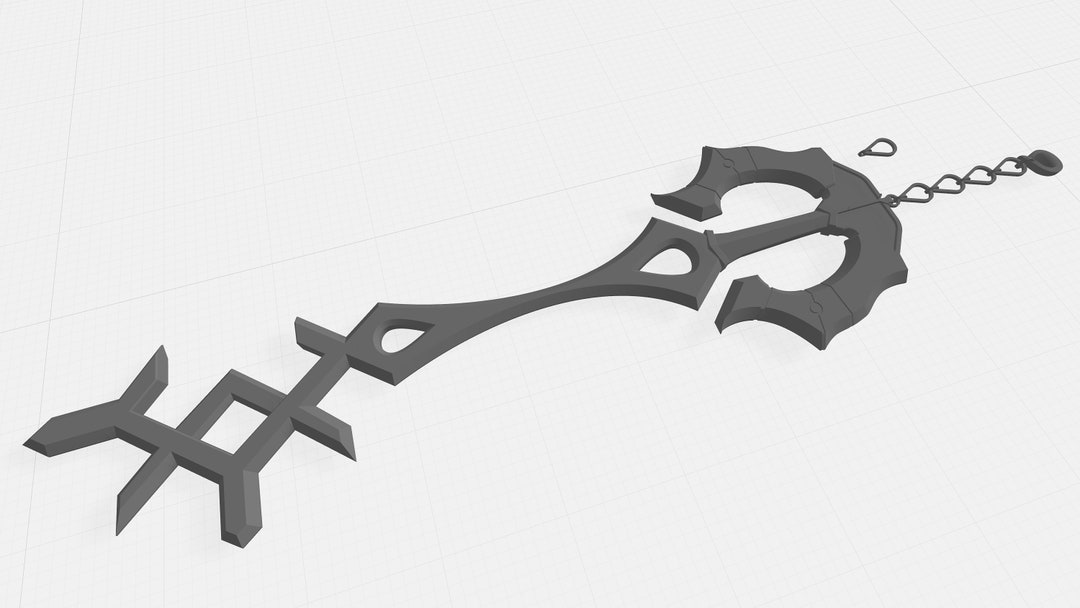 Aqua Keyblade Rainfell - 3d Printed DIY - Etsy Aqua Keyblade Rainfell - 3d Printed DIY - Etsy