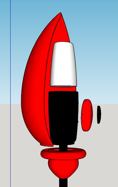 Alastror Microphone Scepter Hazbin Hotel - Etsy