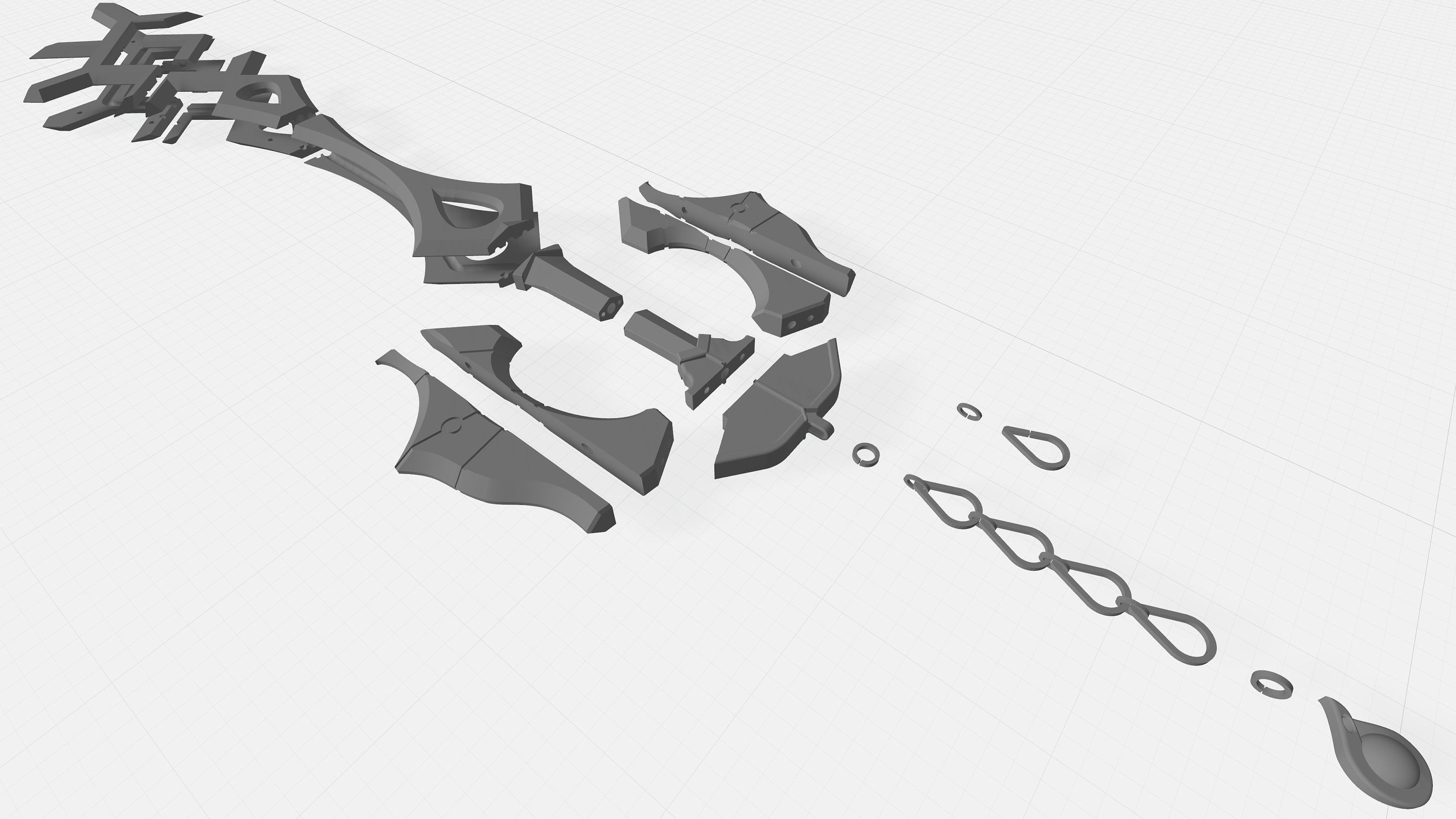 Aqua Keyblade Rainfell 3d Printed DIY - Etsy Aqua Keyblade Rainfell 3d Printed DIY - Etsy