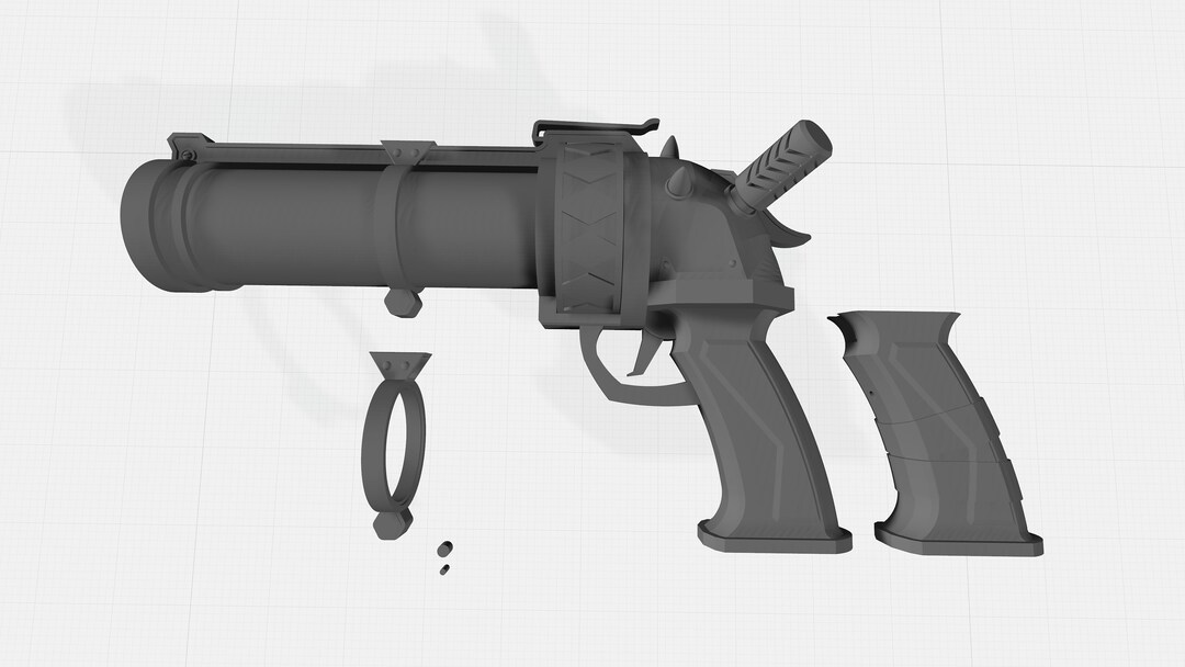 Jinx Zap Blaster - Arcane Version - 3d Print File Only - Etsy