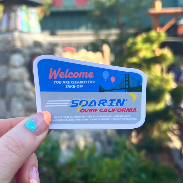 Soarin Over California - Etsy