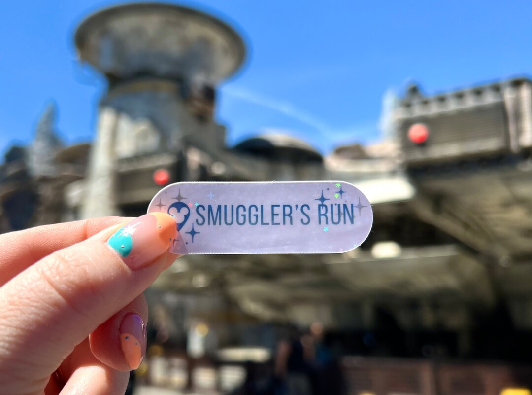Smuggler's Run Holographic Drop Pin Sticker, Holographic Location Tag ...