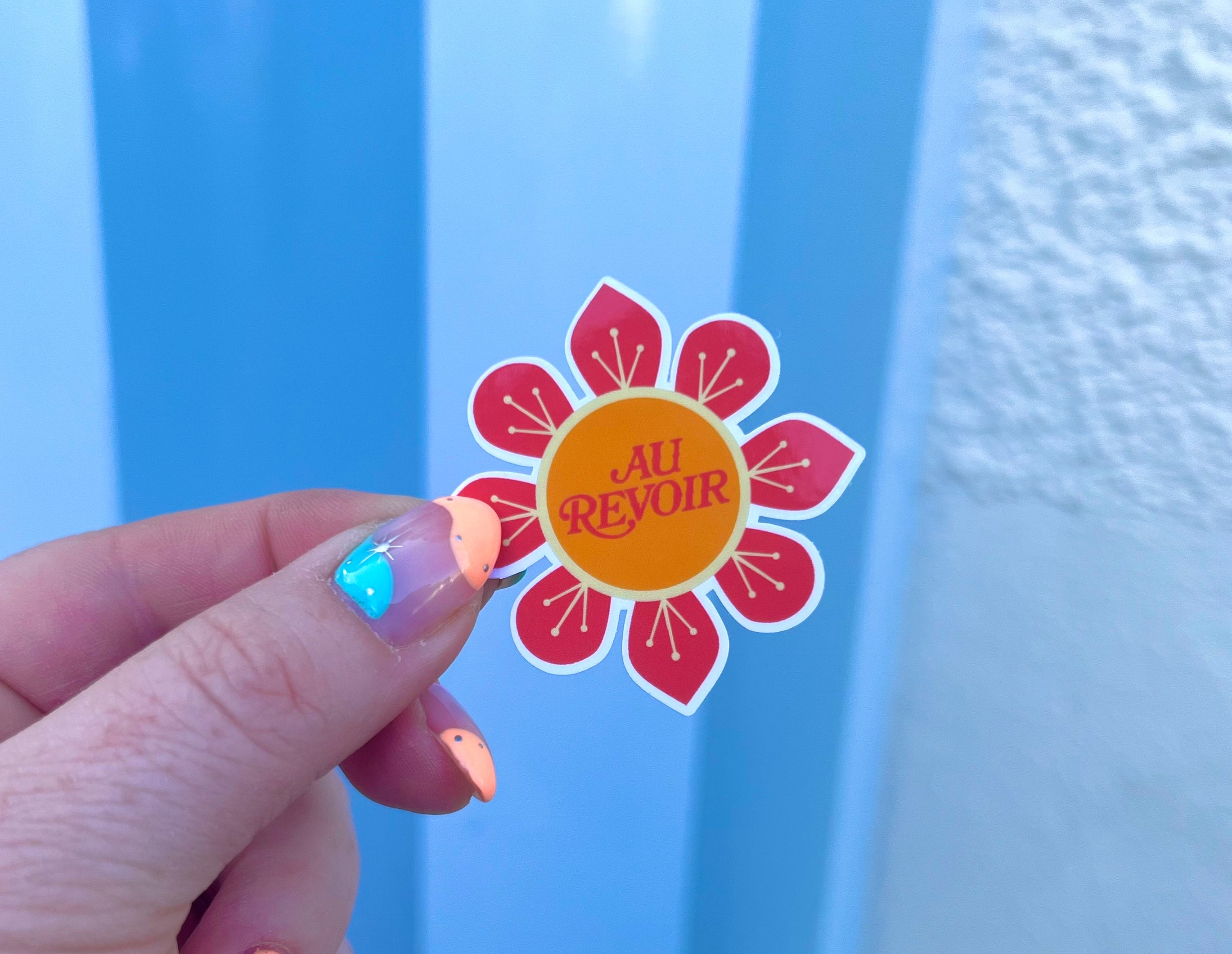 Small World Au Revoir Sign Sticker, Disneyland Stickers, Fantasyland ...