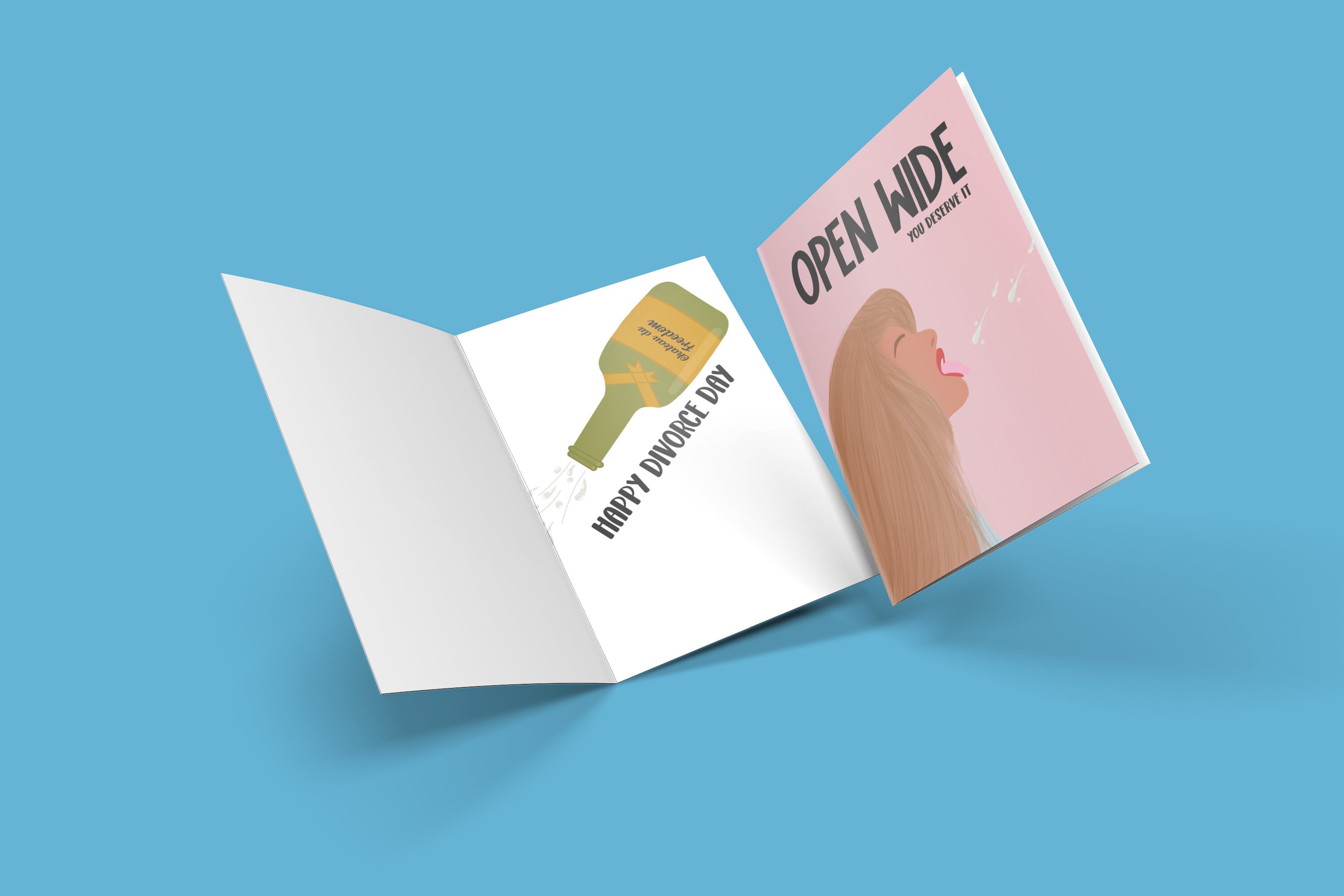 Happy Divorce Day, Open Wide You Deserve It, Divorce Celebration, Funny ...