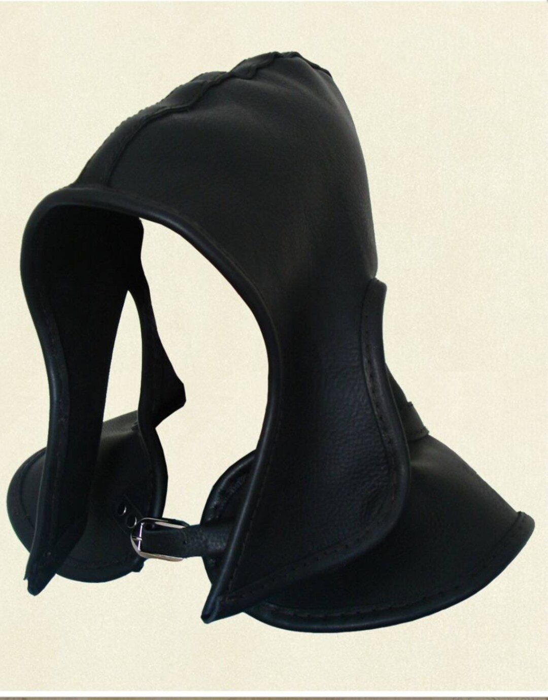 Battle Cowl Black - Etsy