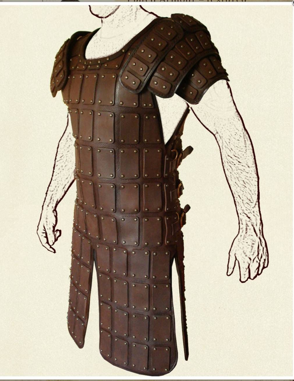 Plated Leather Armour / Armor - Etsy UK