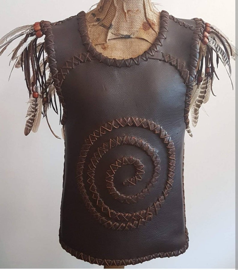 Leather Feathered Armour - Etsy