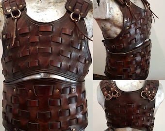 Plated Leather Armour / Armor - Etsy UK