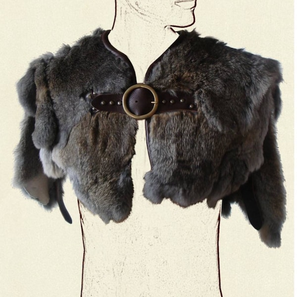 Viking Fur Mantle - Etsy