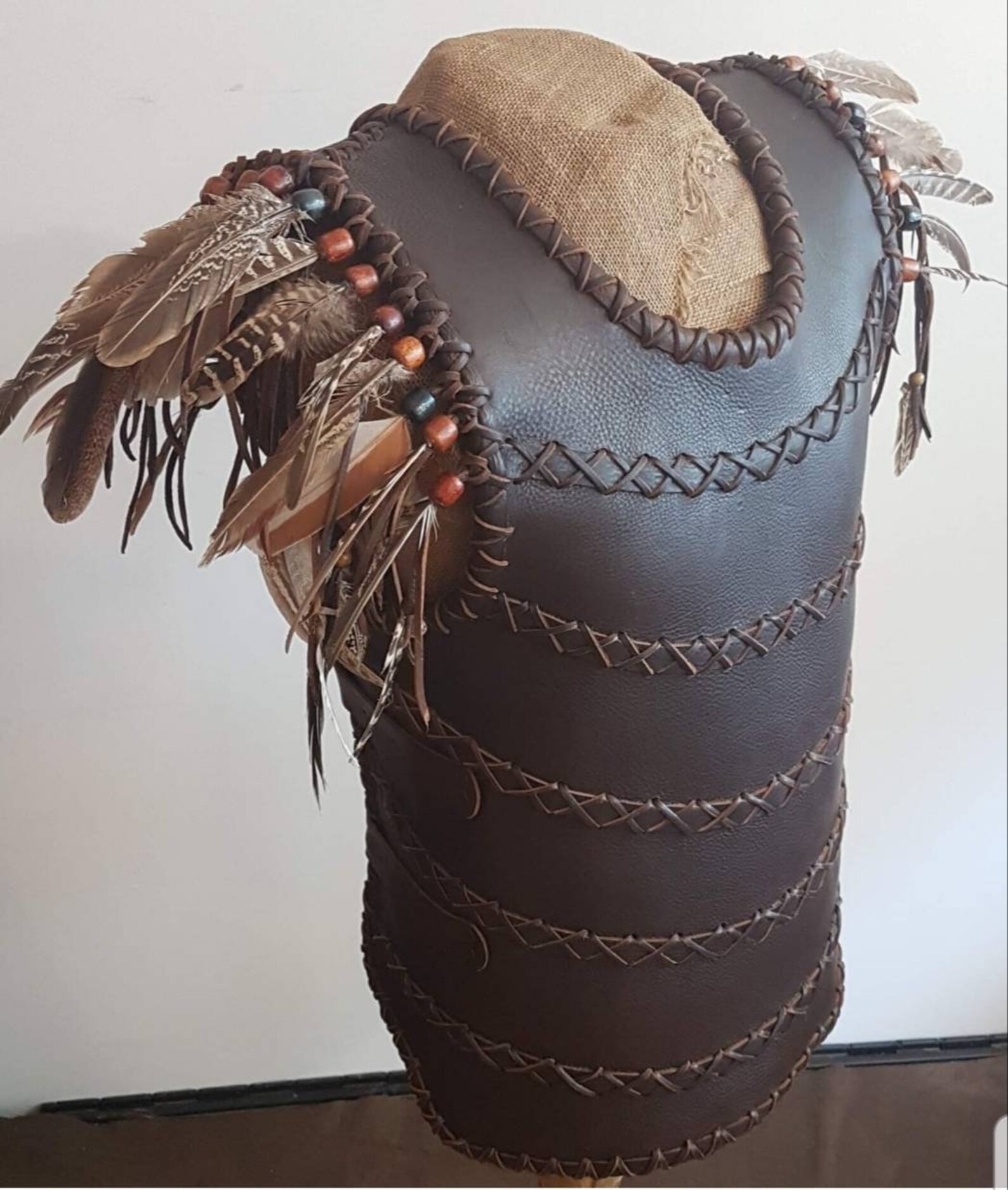 Leather Feathered Armour 2 - Etsy
