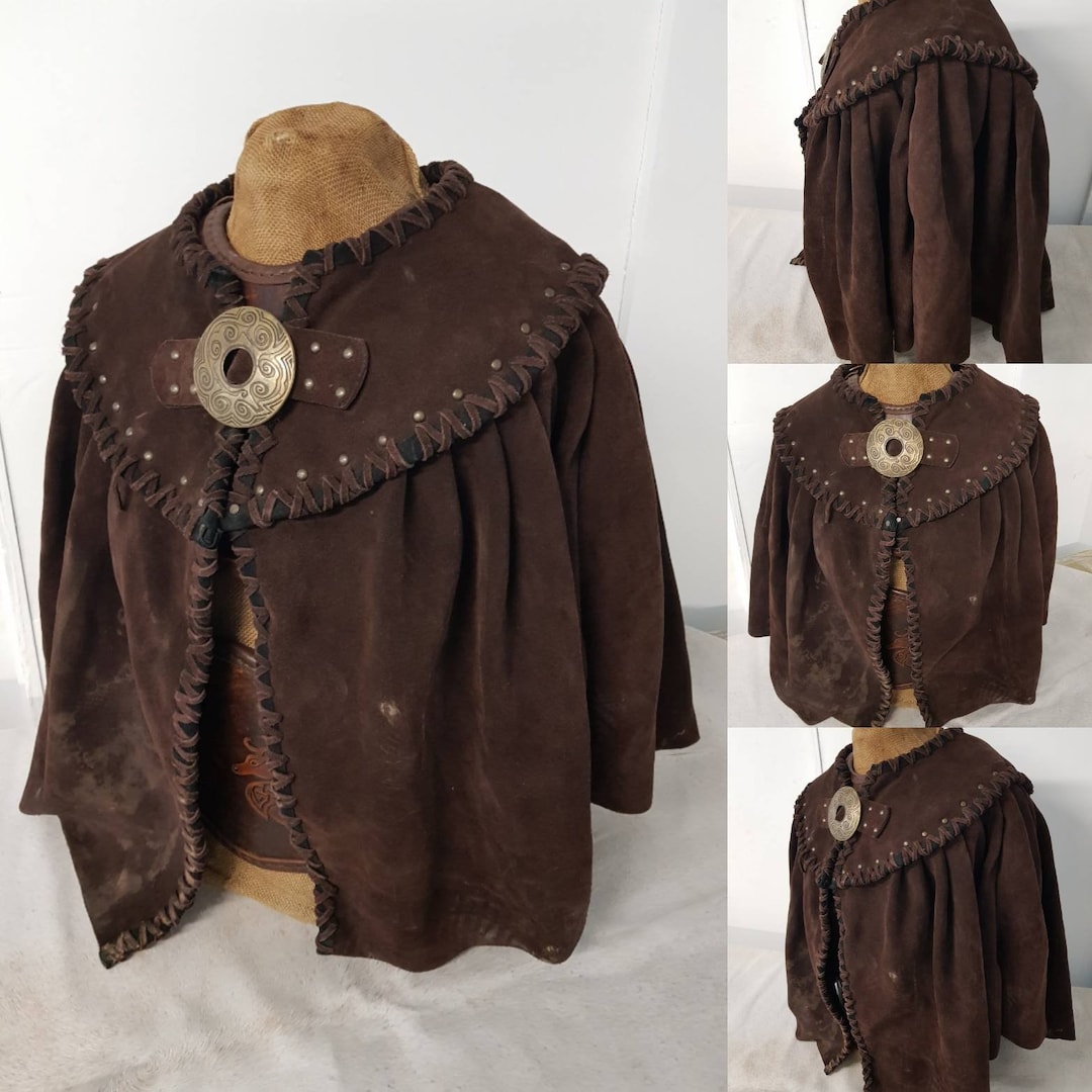 Suede Cloak Hand Made - Etsy