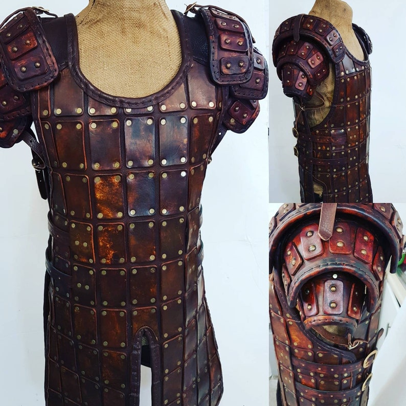 Plated Leather Armour - Etsy