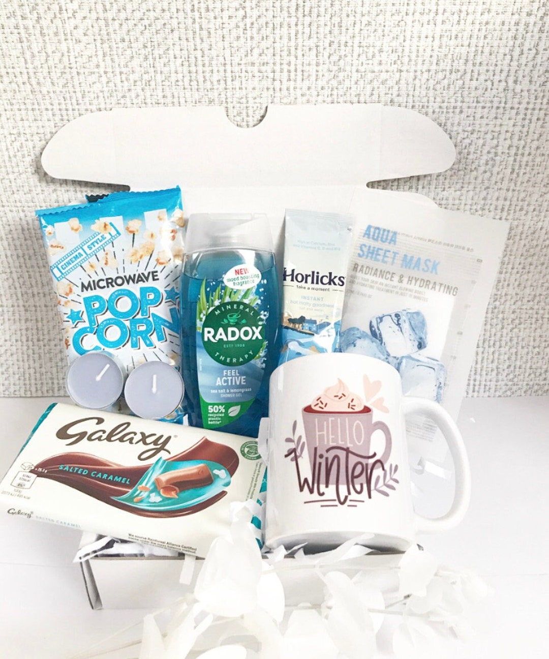 Luxury Christmas Pamper Hamper Self Care Hug in a Box Relaxation Gift ...