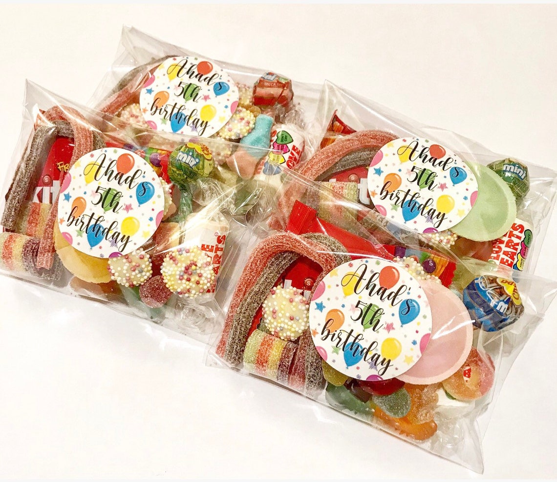 Pre-filled Personalised Sweet Packs Hen Do Wedding Birthday | Etsy