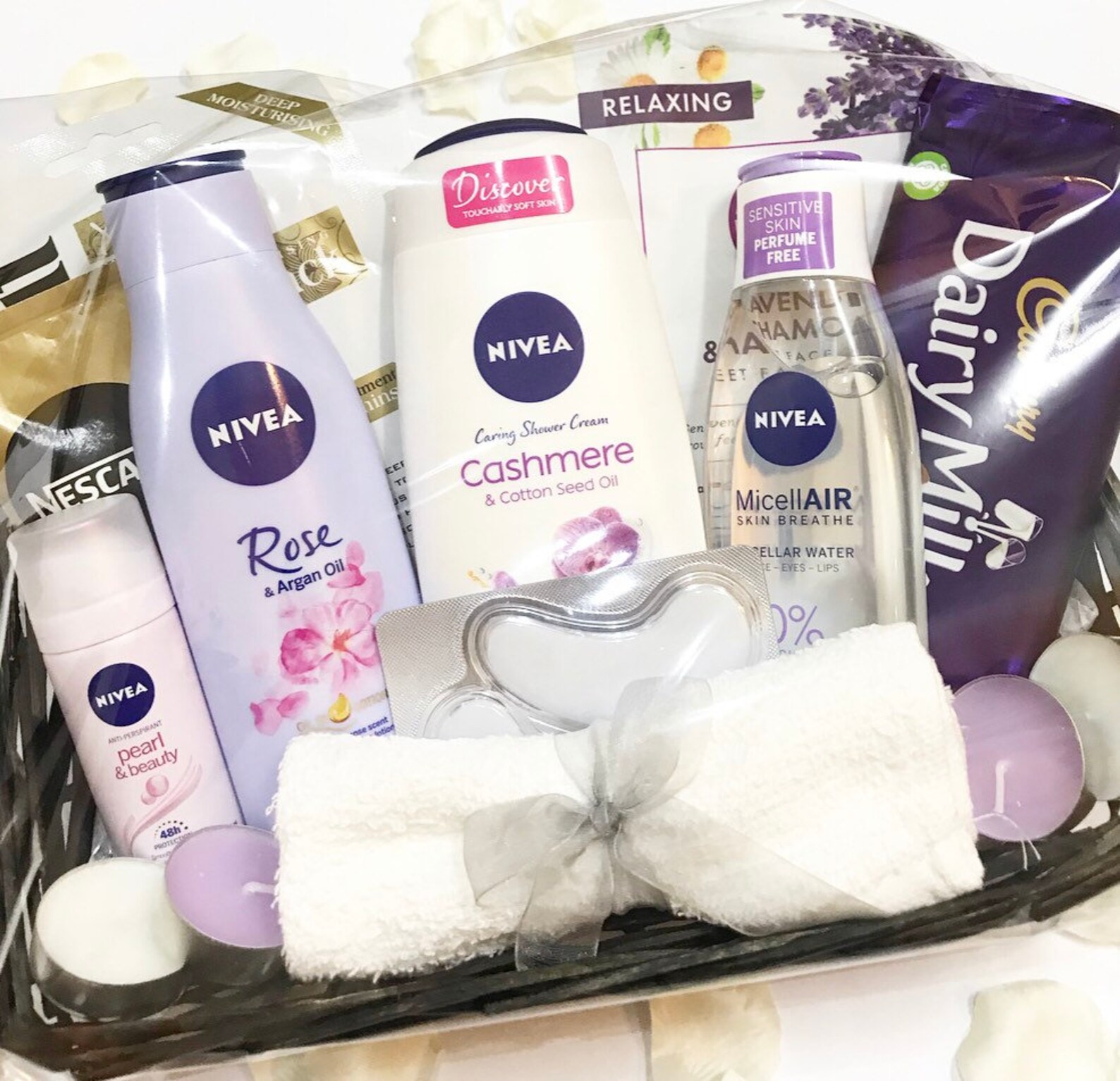 Luxury Nivea Pamper Hamper Birthday Thank You Get Well Soon Self-care ...