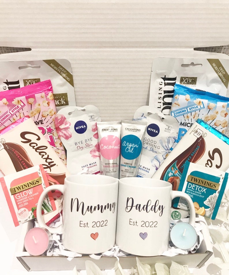 Luxury Mummy Daddy Pamper Hamper Couple Gift Wedding New House New ...