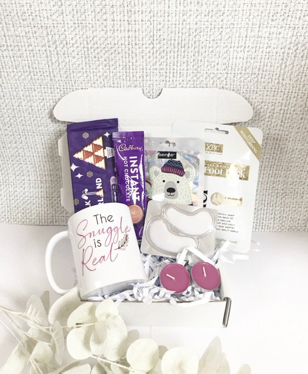 Luxury Christmas Pamper Hamper Self Care Hug in a Box Relaxation Gift ...