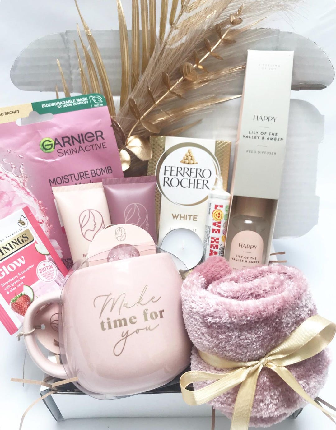 Luxury Christmas Pamper Hamper Self Care Hug in a Box Relaxation Gift ...