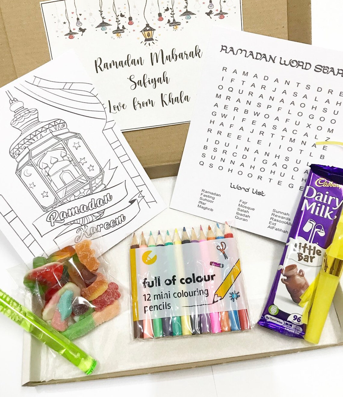 Children’s Ramadan/ Eid Gift Party Favour Gift for Kids Ramadan Party ...