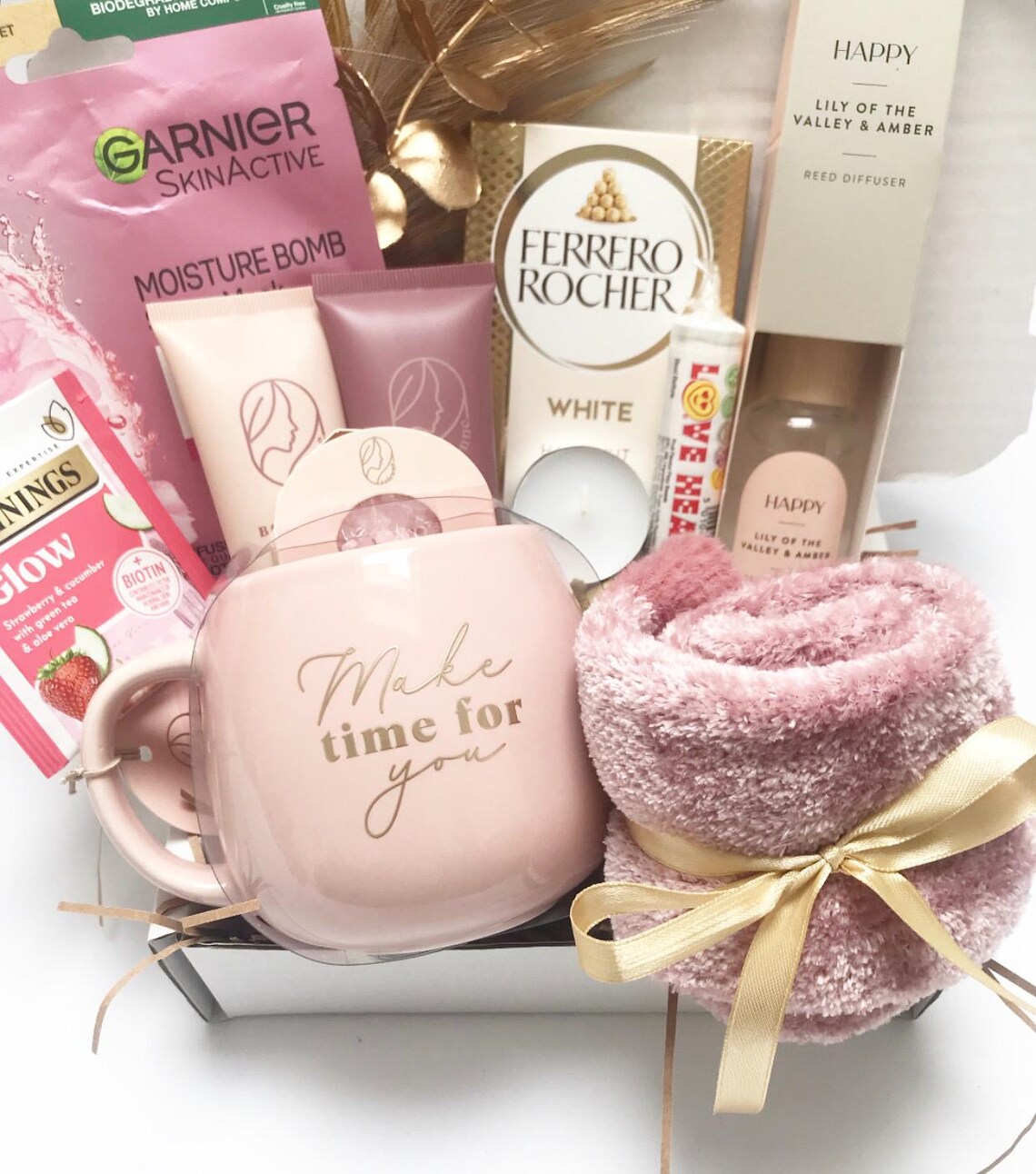 Luxury Christmas Pamper Hamper Self Care Hug in a Box Relaxation Gift ...
