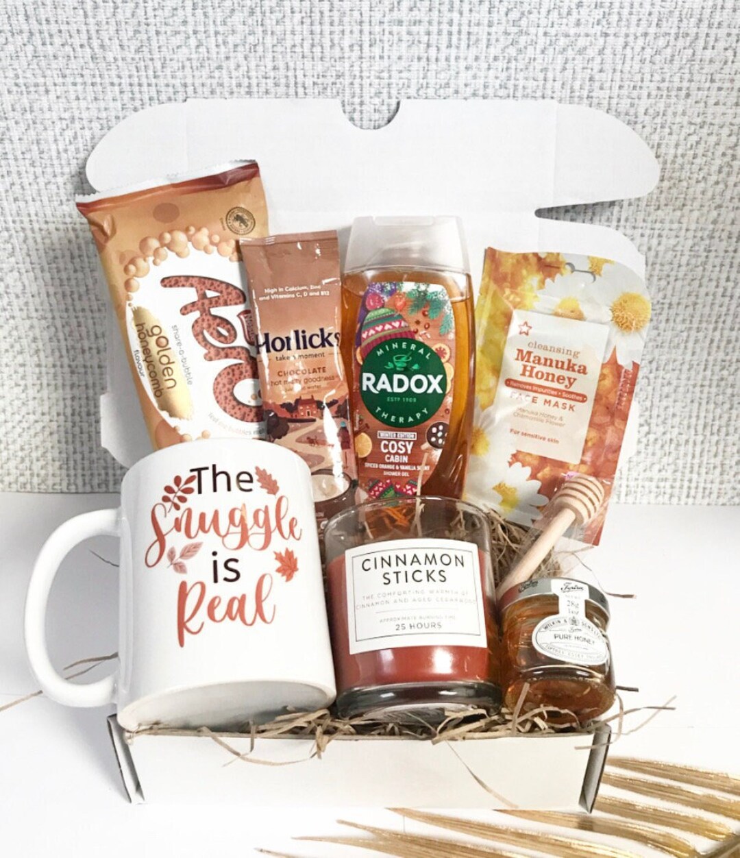 Luxury Christmas Pamper Hamper Self Care Hug in a Box Relaxation Gift ...