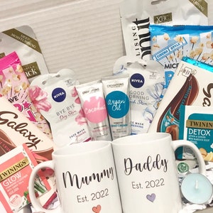 Luxury Mummy Daddy Pamper Hamper Couple Gift Wedding New House New ...