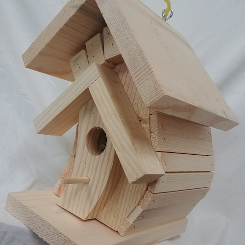 CROOKED BIRDHOUSE - Etsy