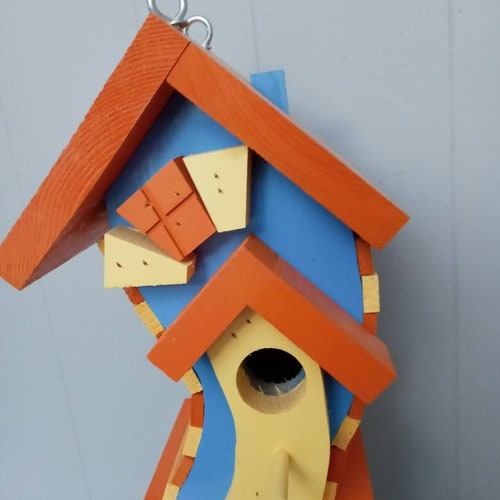 CROOKED BIRDHOUSE - Etsy