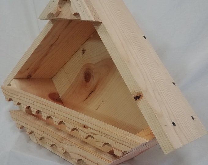 Cedar Bird Nesting Platform Shelter Cedar Bird Nesting Box Dove Nesting ...