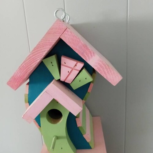 CROOKED BIRDHOUSE DOUBLE - Etsy