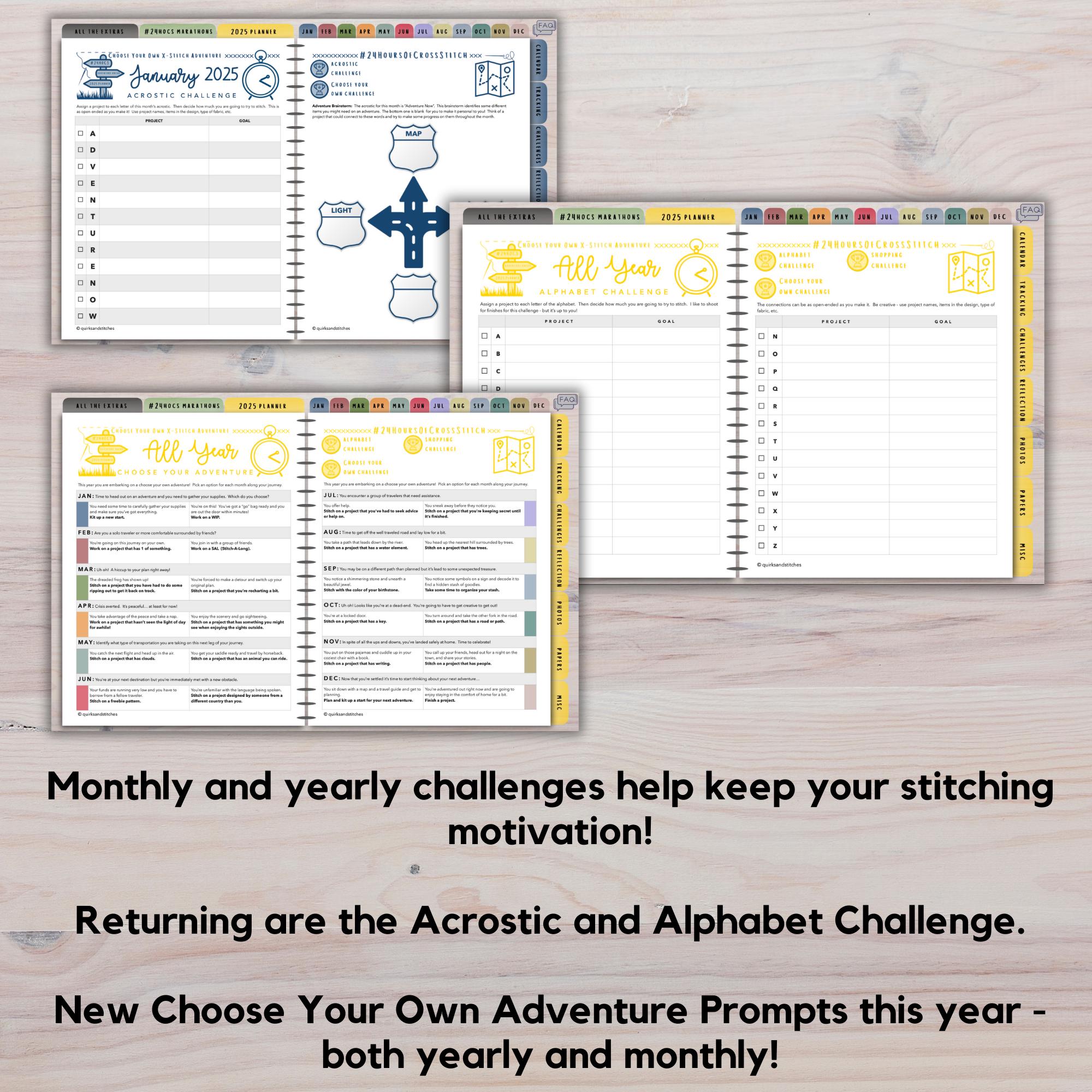 2025 #24HOCS Digital Planner - Works With Goodnotes! - Digital Cross ...