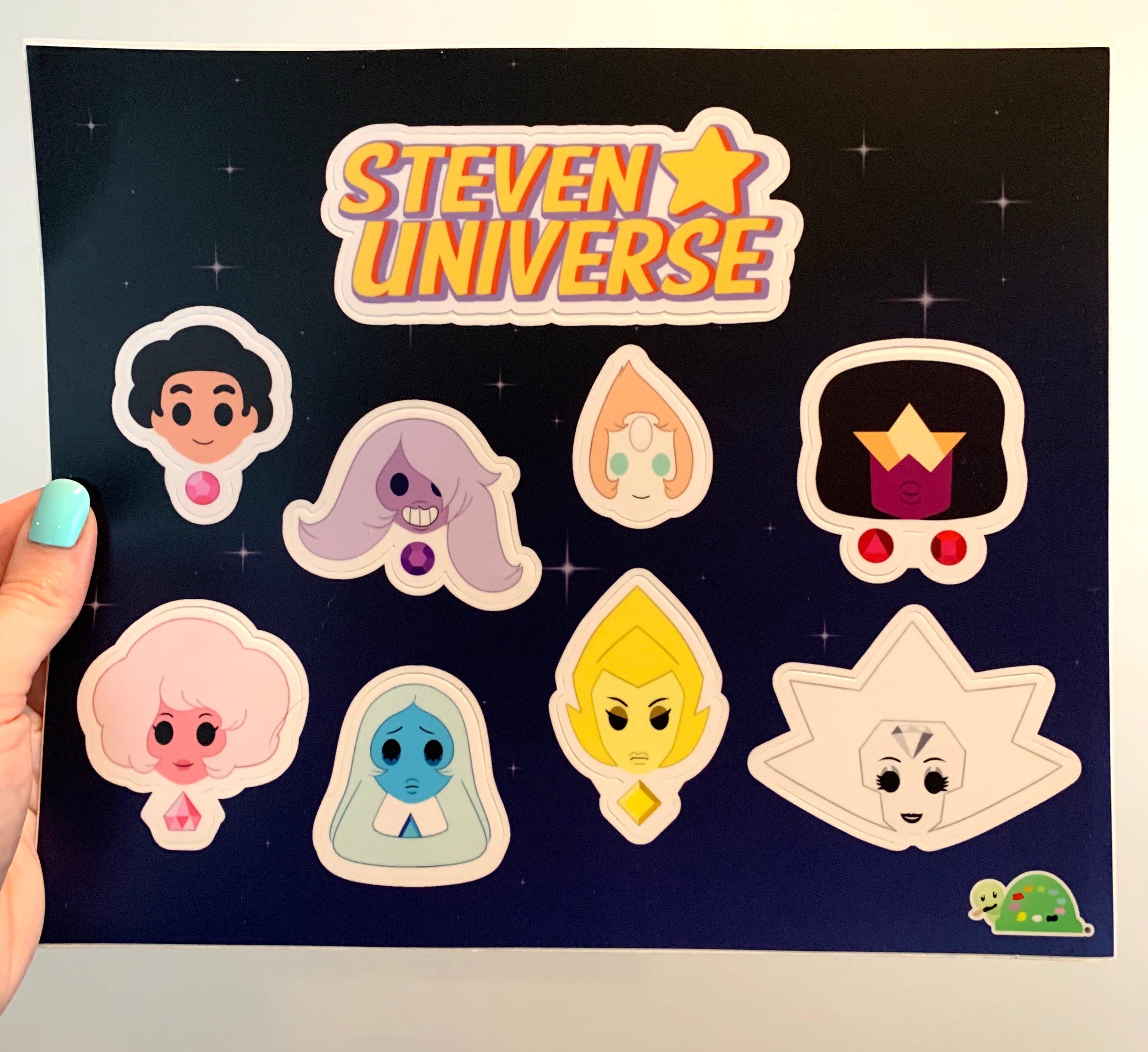 Steven Universe Emoji Sticker Sheet - Etsy UK