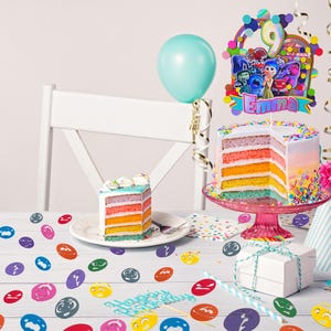 Inside Out 2 Cake Topper, Inside Out Cake Topper, Inside Out Party ...