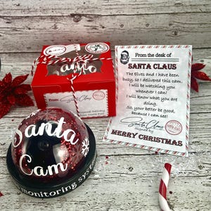 Santa's Camera, Santa Cam With Letter From Santa, Santa Cam. - Etsy