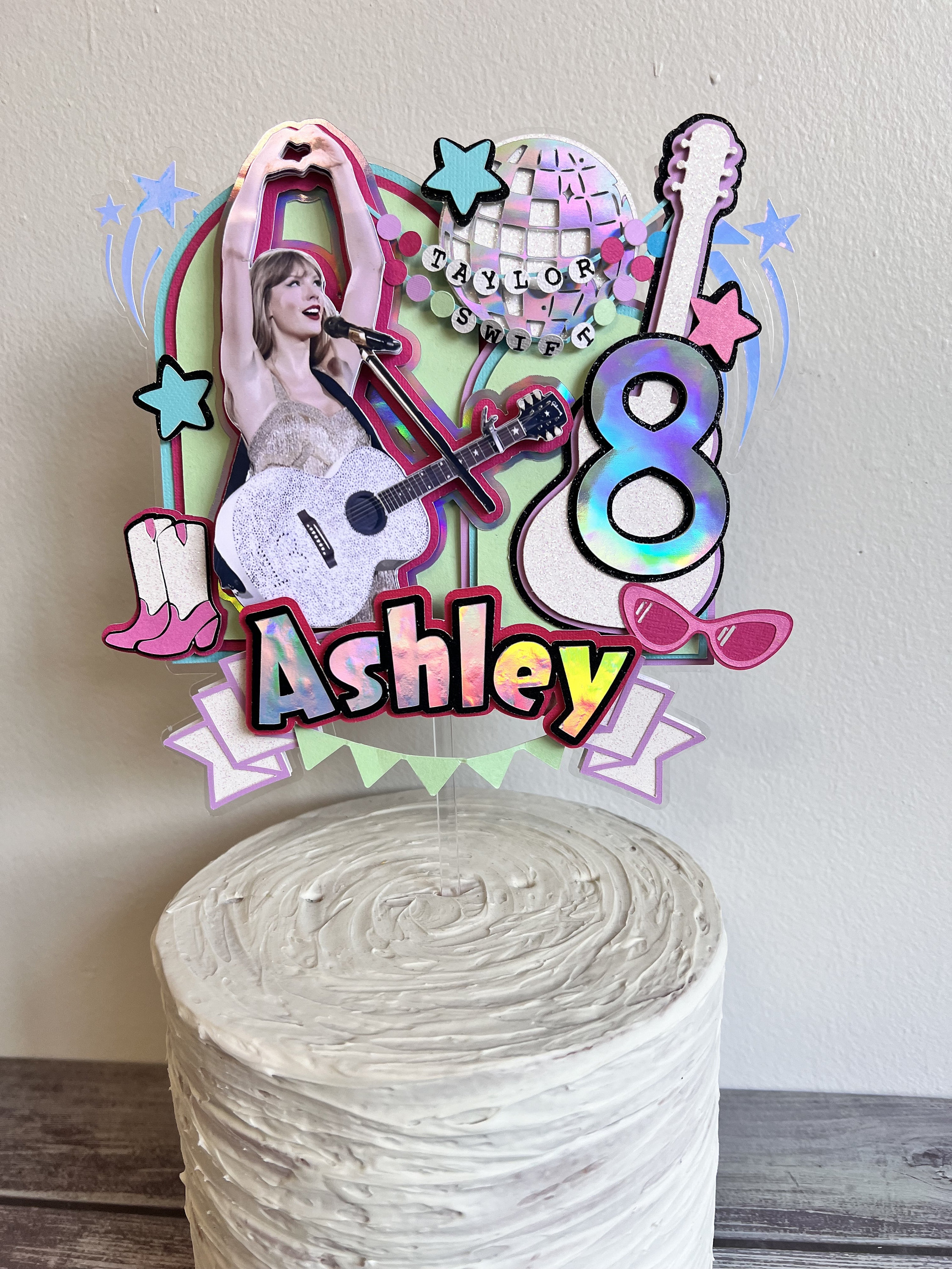 Taylor Swift Cake Topper, Taylor Swift Party, Taylor Swift Party Decor ...