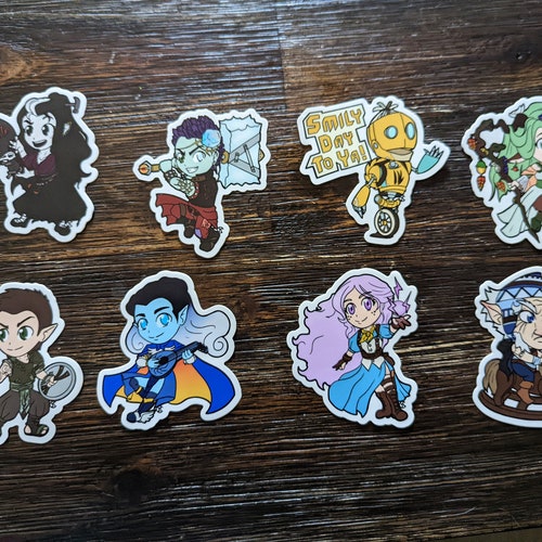 Bell's Hells Critical Role C3 Stickers - Etsy