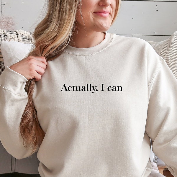 Actually I Can - Etsy