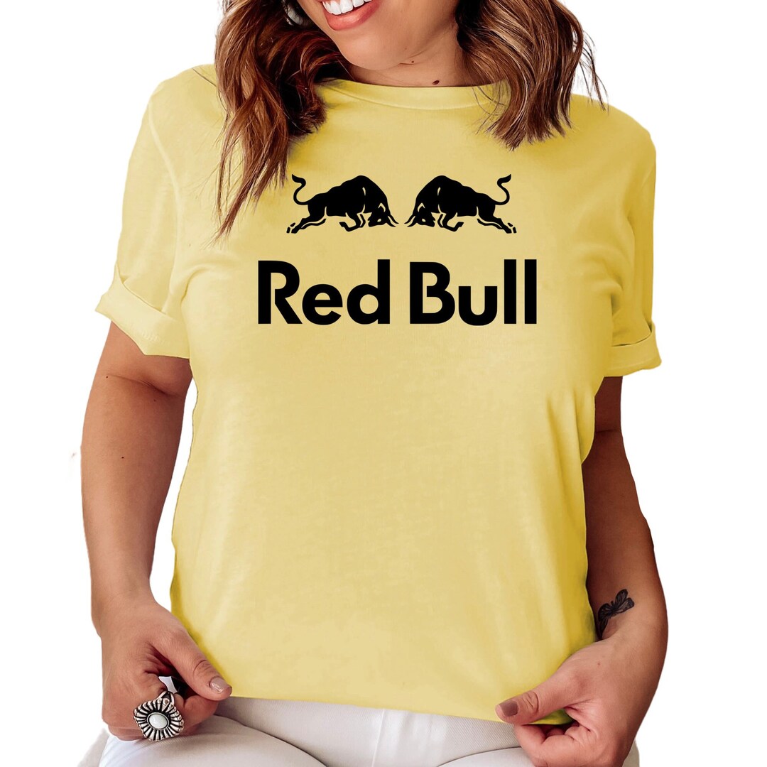 Red Bull Logo Shirt, Red Bull Energy Drink Shirt, Unisex Crewneck Shirt ...