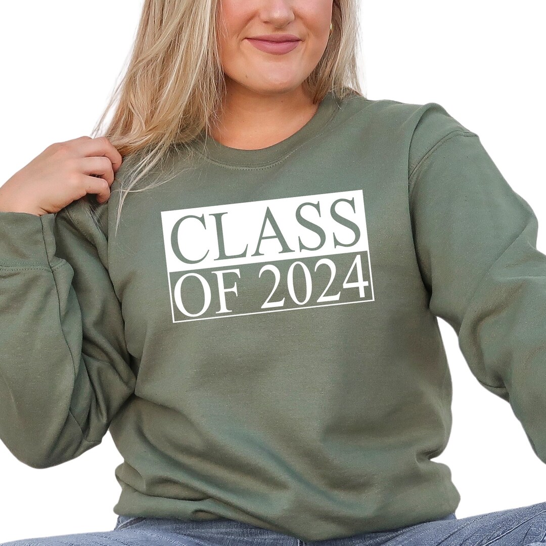 Class of 2024 Sweatshirt, Graduate Squad Hoodie, Unisex Crewneck ...
