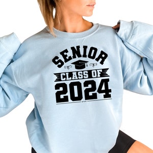 Senior Class of 2024 Sweatshirt, Prom 2024 Hoodie, High School College ...