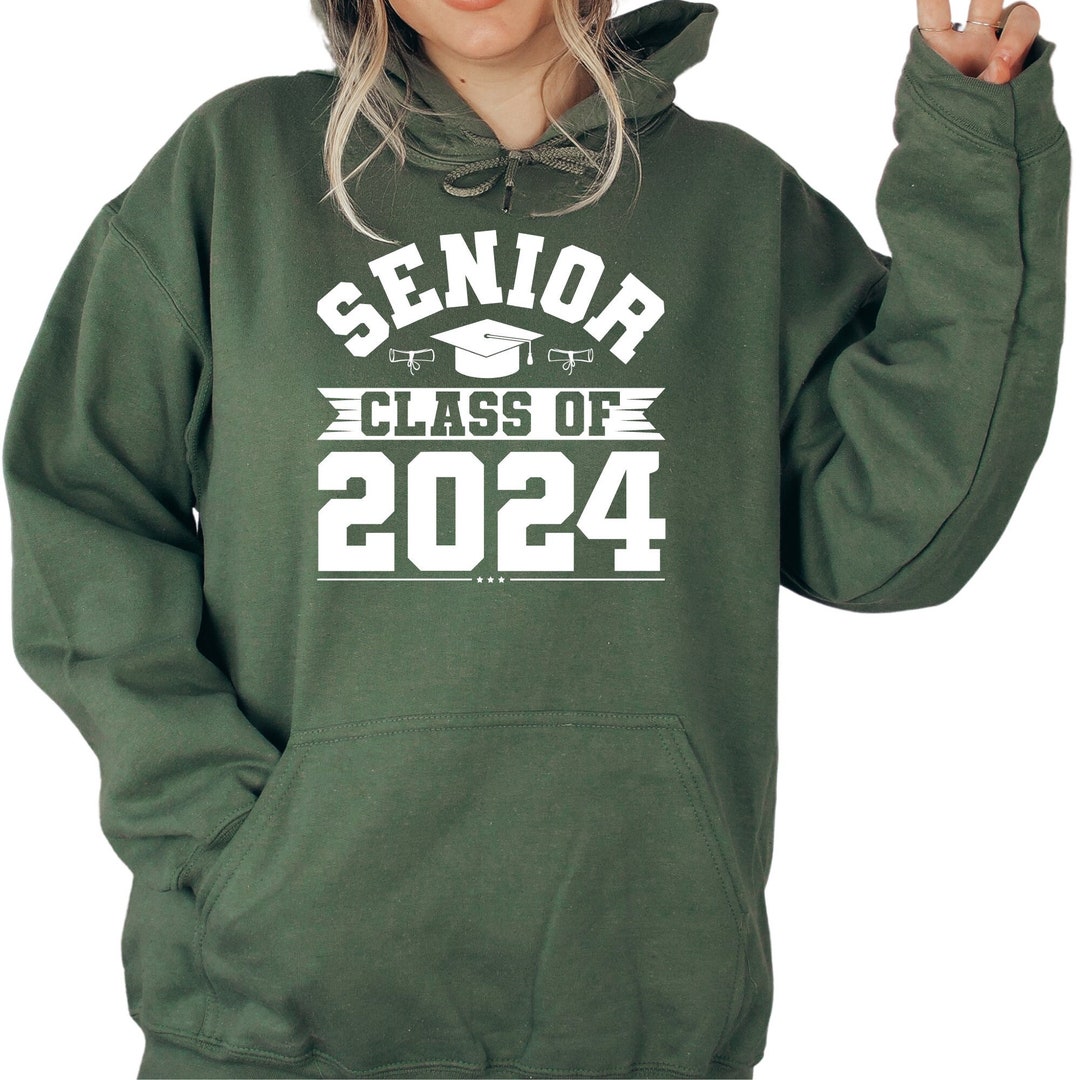 Senior Class of 2024 Sweatshirt, Prom 2024 Hoodie, High School College ...