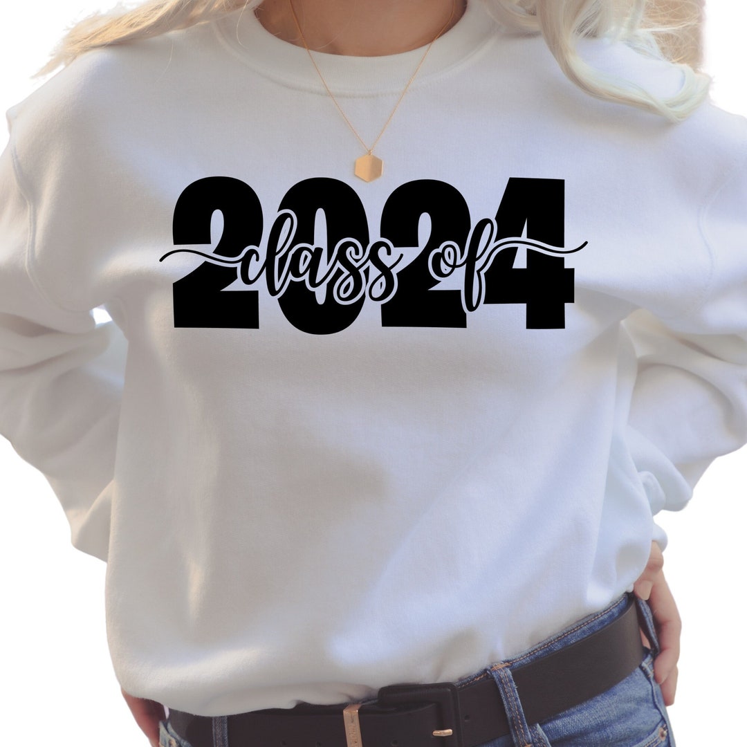 Custom Sweatshirt for 2024 Graduation, Graduating in 2024, Senior 2024 ...