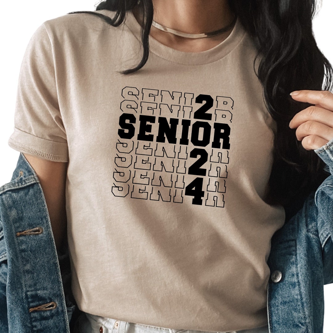 Senior Tee for Class of 2024 Shirt, Graduating in 2024, Custom Shirt ...