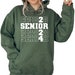 Senior 2024 Sweatshirt, High School College Graduate Sweatshirt, Groovy ...